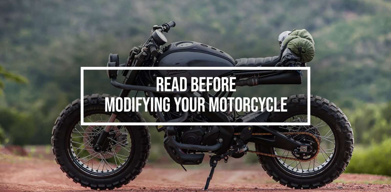 Read Before Modifying Your Motorcycle - BikeDokan.Com